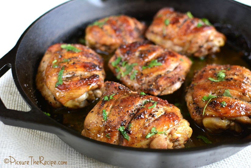 Black Pepper Chicken Thighs for Dinner - Gunter Wilhelm-